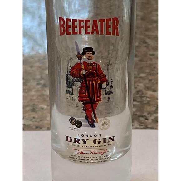 Beefeater | Dining | Beefeater London Dry Gin Double Shot Glass 4 Tall ...
